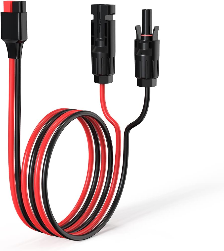 100PCS Cenergy Solar UL1015 10AWG Solar connector to Anderson Adapter